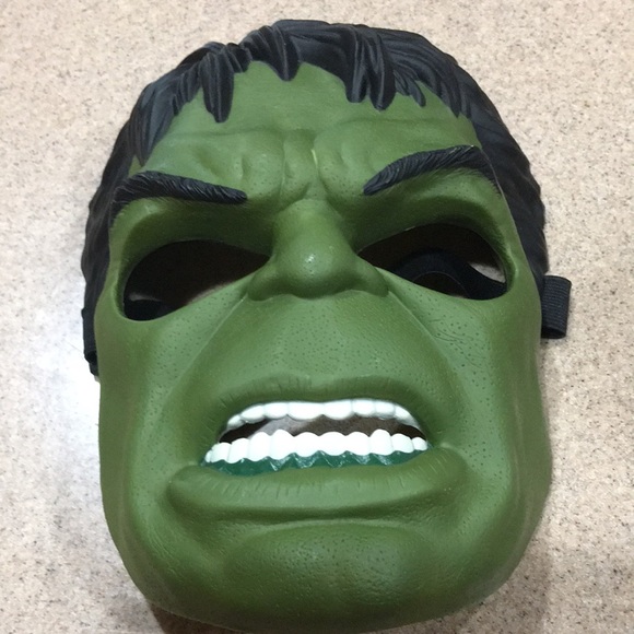 Costumes | Hasbro Incredible Hulk Face Mask | Poshmark